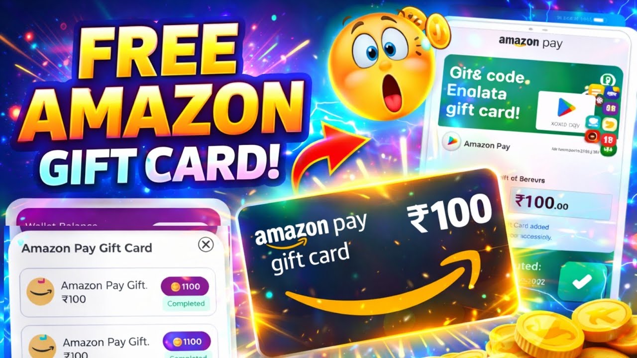 Free Amazon gift voucher | Free Amazon Gift Card | Amazon Gift Voucher ...