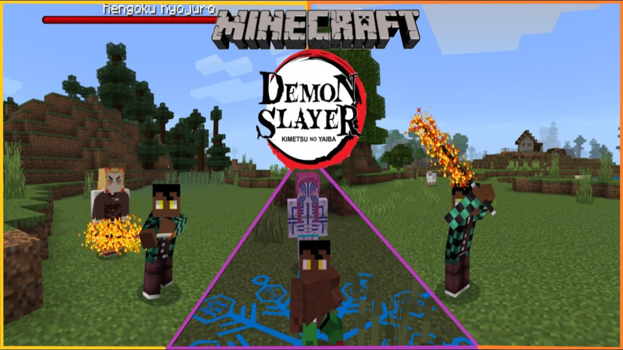 [ATUALIZAÇÃO] Do melhor addon/mod de Demon slayer-Kimetsu no yaba - YouTube