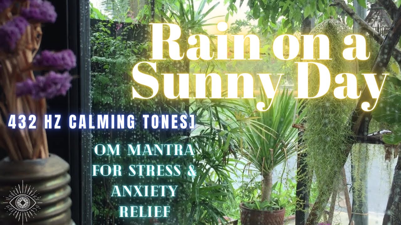 Day Rain for Stress Anxiety Relief, Rain with Nature Sounds Calming ...