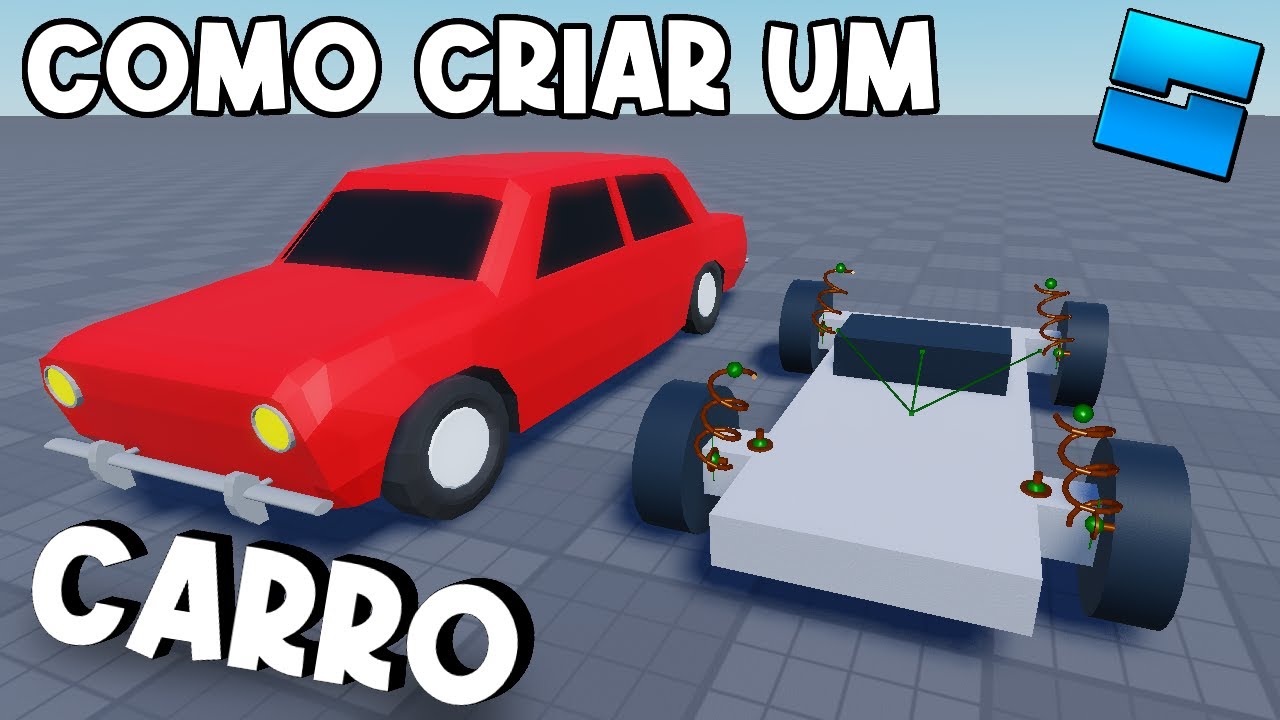 COMO CRIAR um CARRO BÁSICO no ROBLOX STUDIO! - YouTube