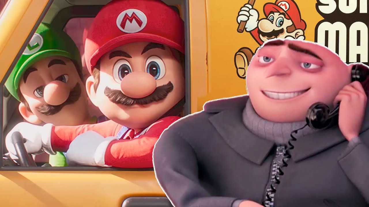 Gru Calls Super Mario Bros. - YouTube