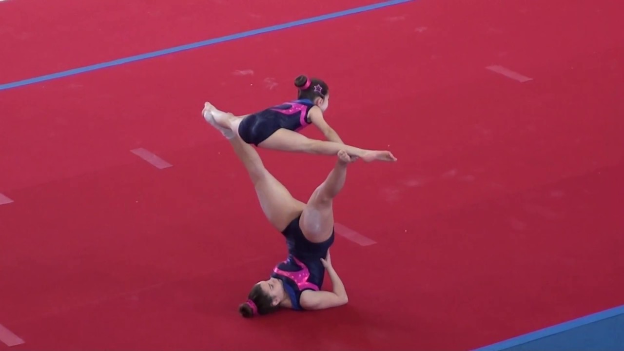 Serena e Ilaria Duo C Acrogym 2a prova 2017 - YouTube