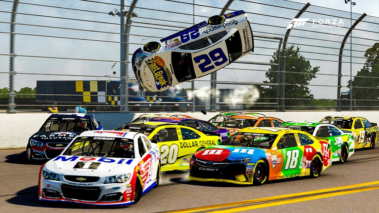 BLOWOVER!!!!! | Forza Motorsport 6 | NASCAR Expansion - YouTube