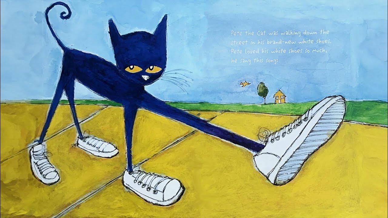 Pete the Cat I Love My White Shoes | Read Aloud for Kids | Fun ...