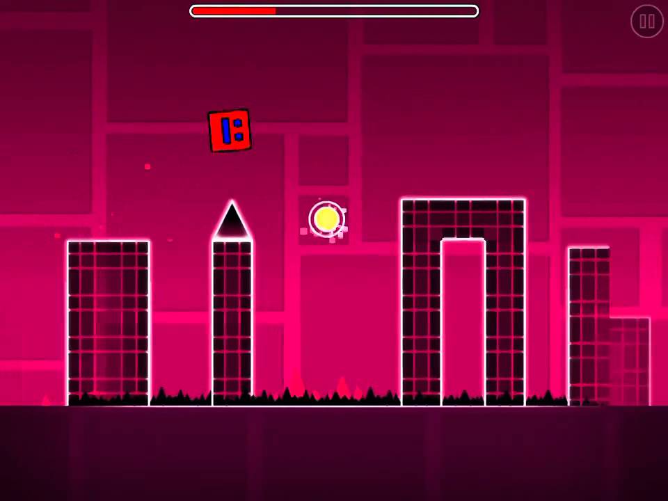 Geometry Dash gameplay! - YouTube