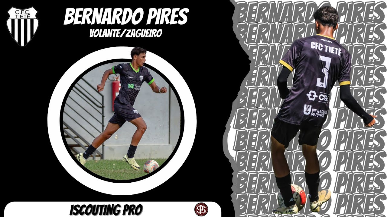 HIGHLIGHTS 2024 - BERNARDO PIRES | VOLANTE/ZAGUEIRO | 2008 - YouTube