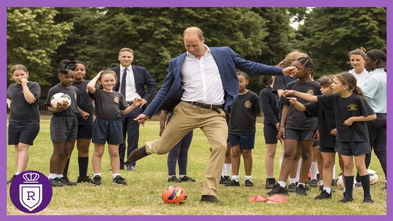 L’hommage touchant du prince William au président du club de football ...