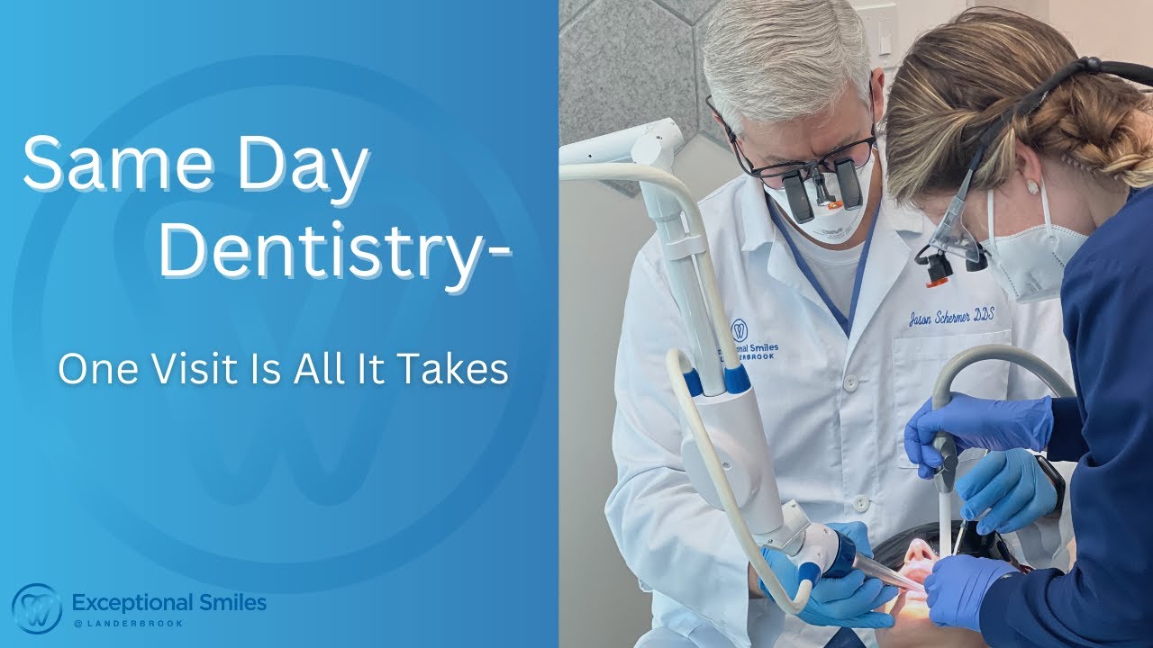 Same Day Dentistry- One Visit Is All It Takes - YouTube
