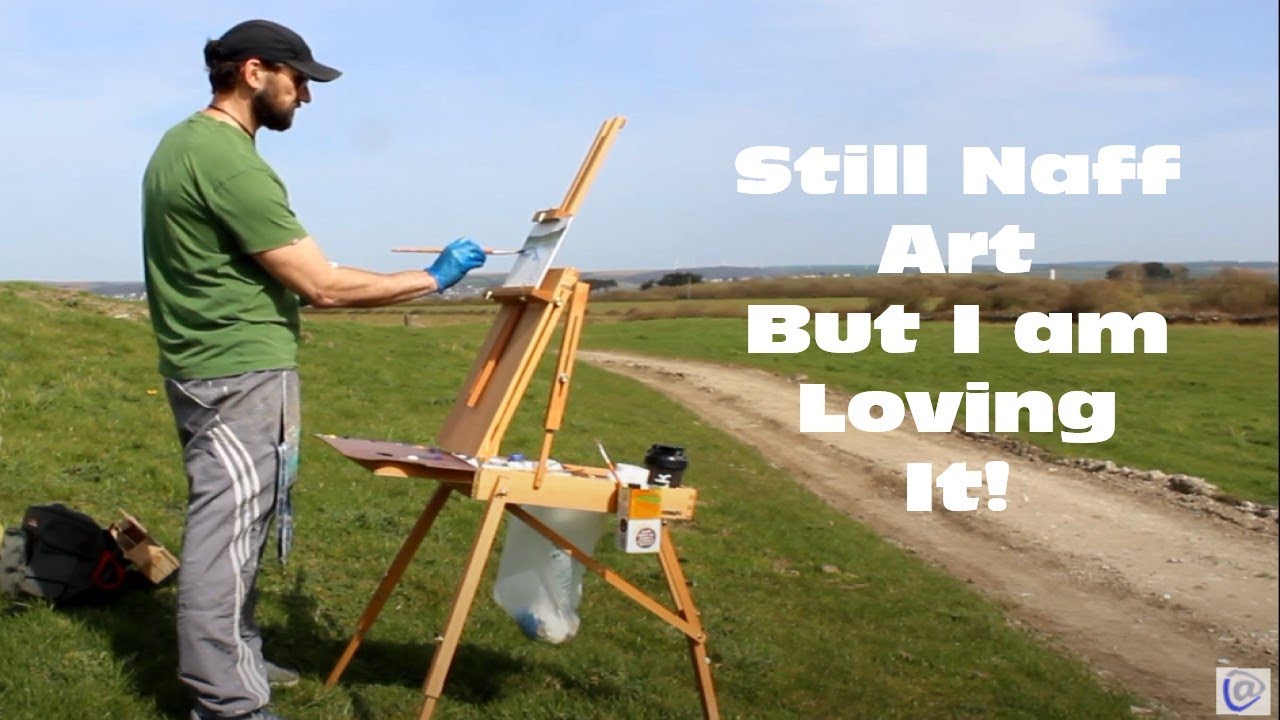Plein Air Painting with Oils #4. Still Naff Art But I Am Loving It ...