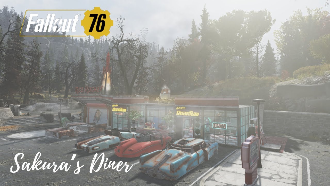 Fallout 76 Sakura's Diner - YouTube