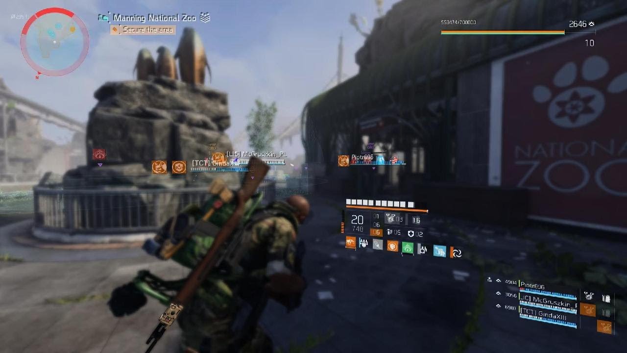 Tom Clancy's The Division 2 Manning Zoo Legendary last area before boss ...
