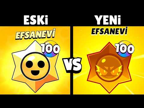 100 ESKİ EFSANEVİ STARR HEDİYESİ vs 100 YENİ EFSANEVİ STARR HEDİYESİ🔥 Brawl Stars