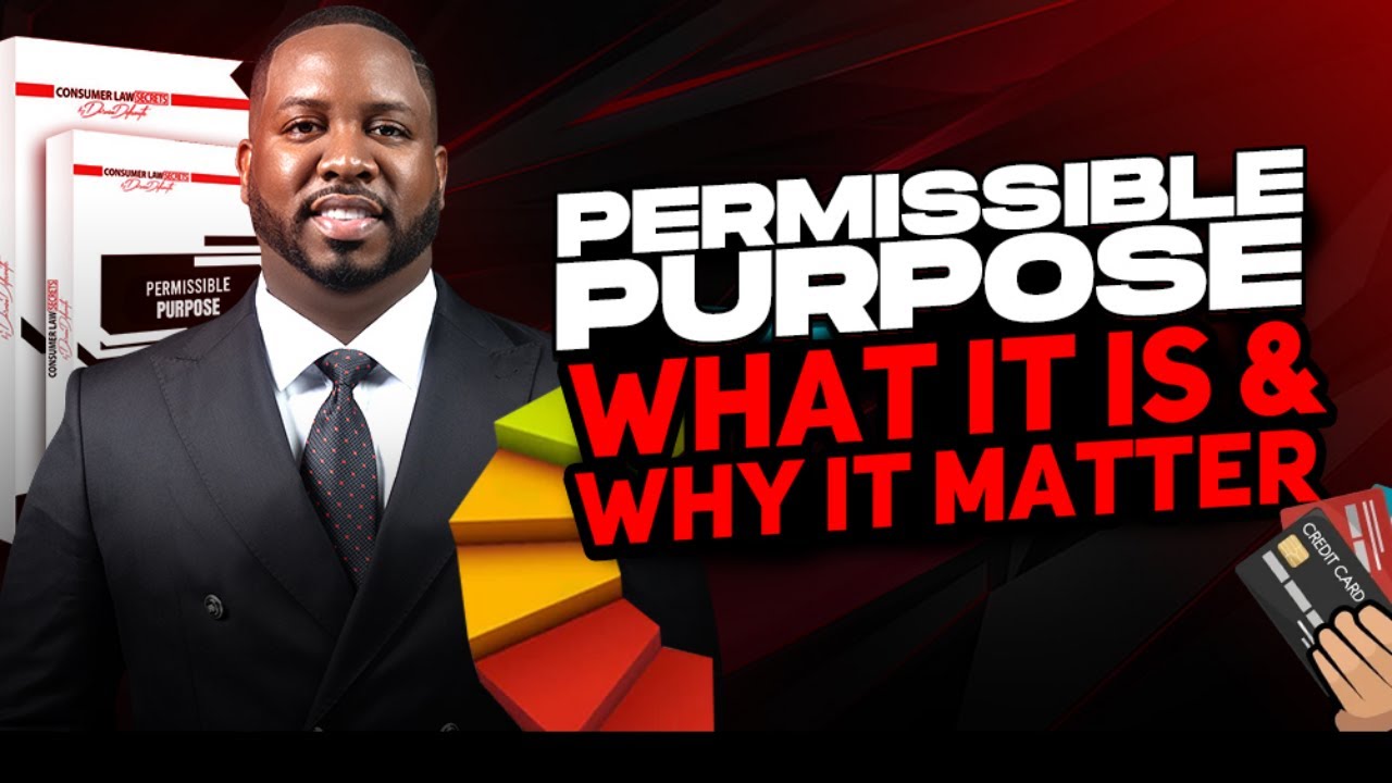 LEARN HOW TO DELETE INQUIRES 😱WITH MY MUST WATCH PERMISSIBLE PURPOSE ...