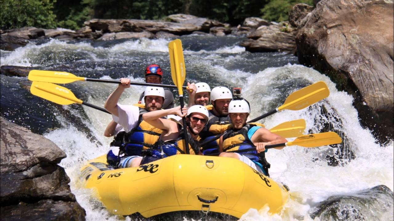 White Water Rafting the Chattooga - YouTube