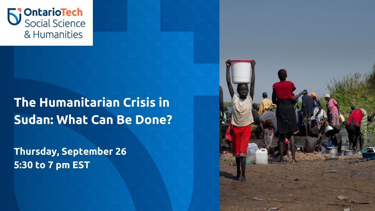 The Humanitarian Crisis in Sudan: What can be done? - YouTube