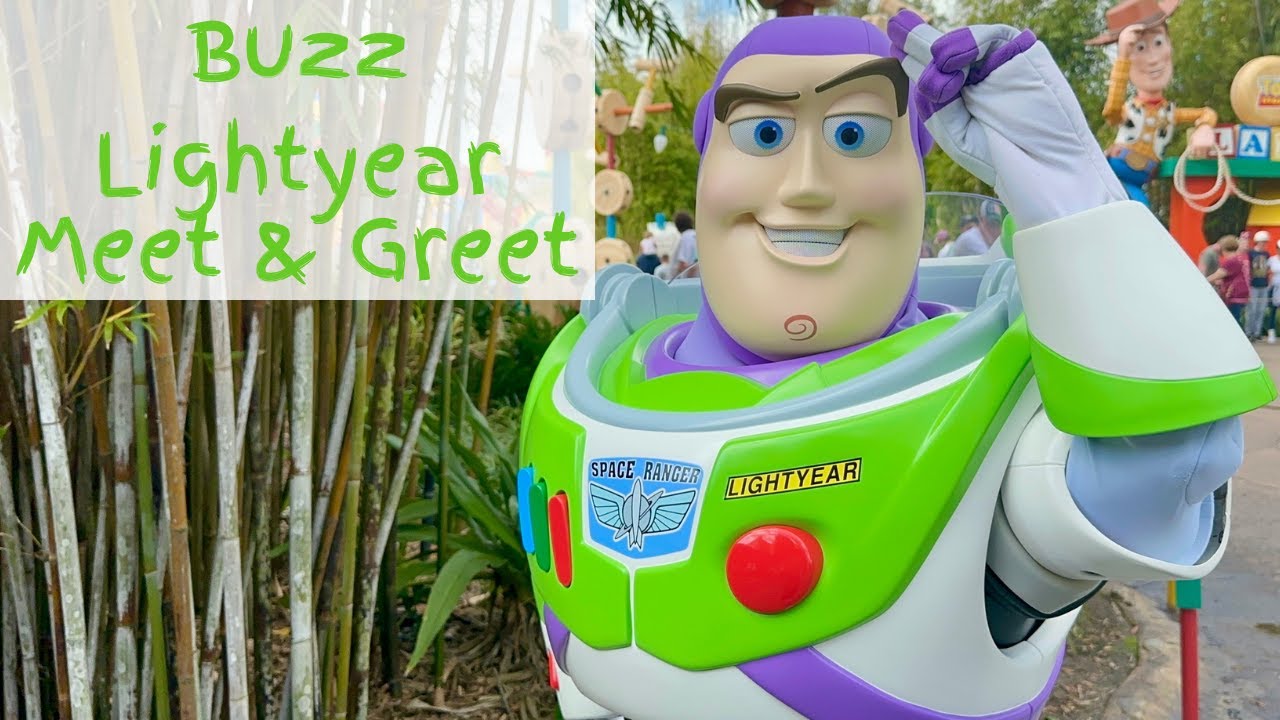 Buzz Lightyear Meet and Greet, Hollywood Studios. - YouTube