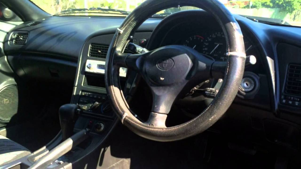 1996 Toyota Celica ST204R ZR Silver 4 Speed Automatic Liftback - YouTube