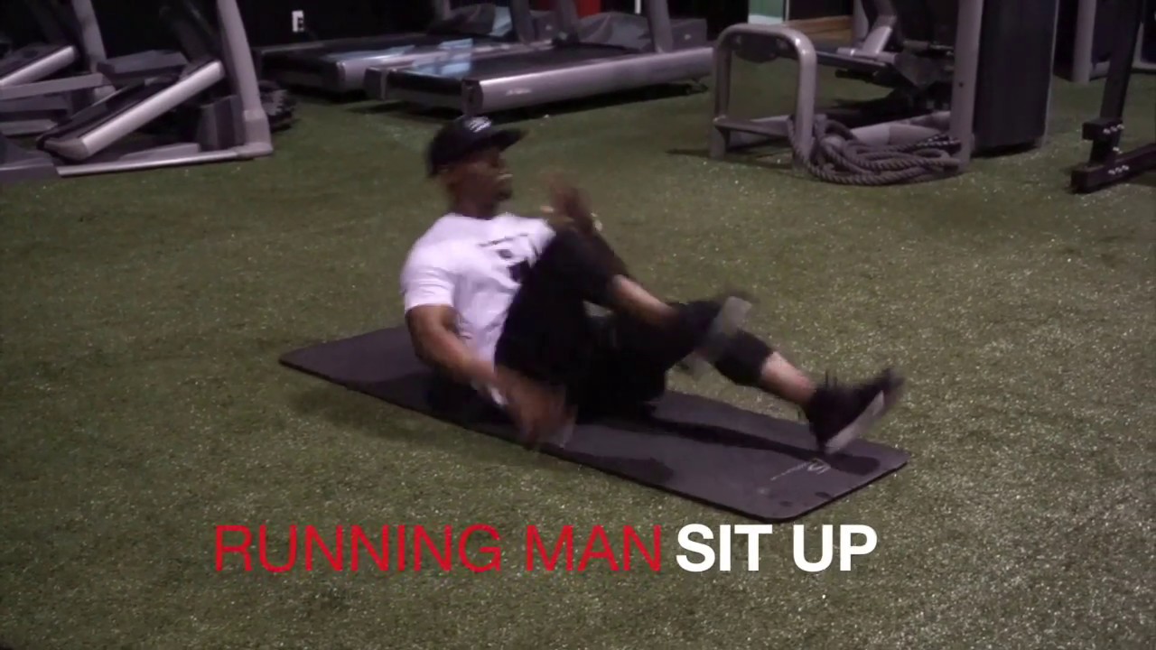 PHASE 1 ONLINE: RUNNING MAN SIT UP - YouTube