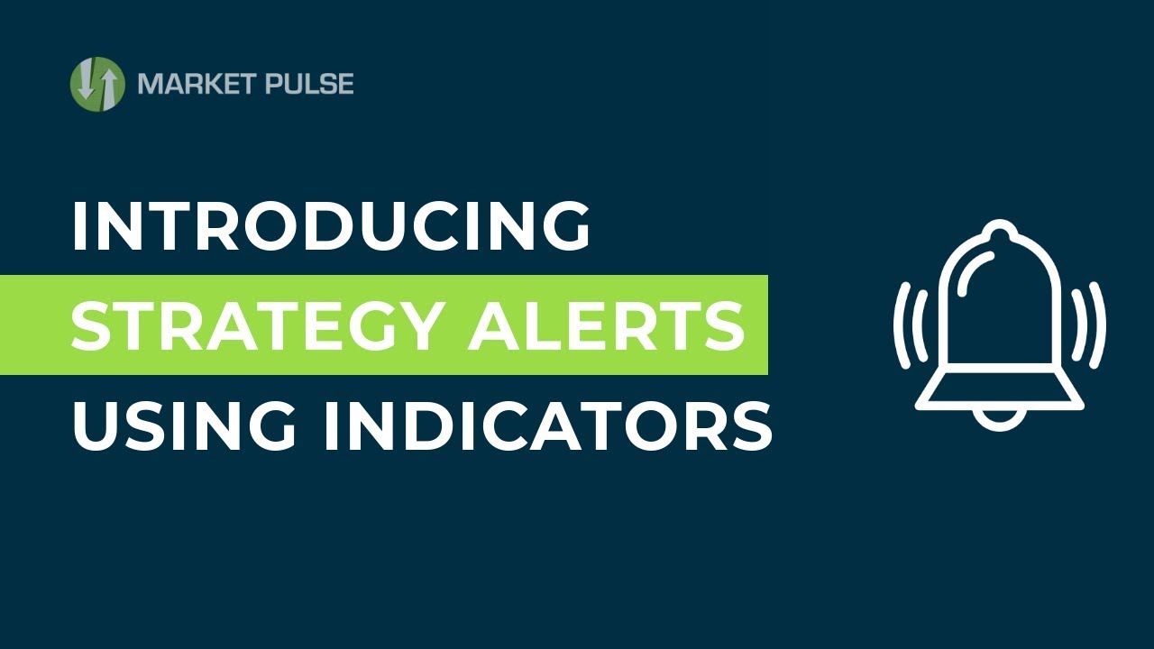 Introducing Strategy Alerts using Indicators - YouTube