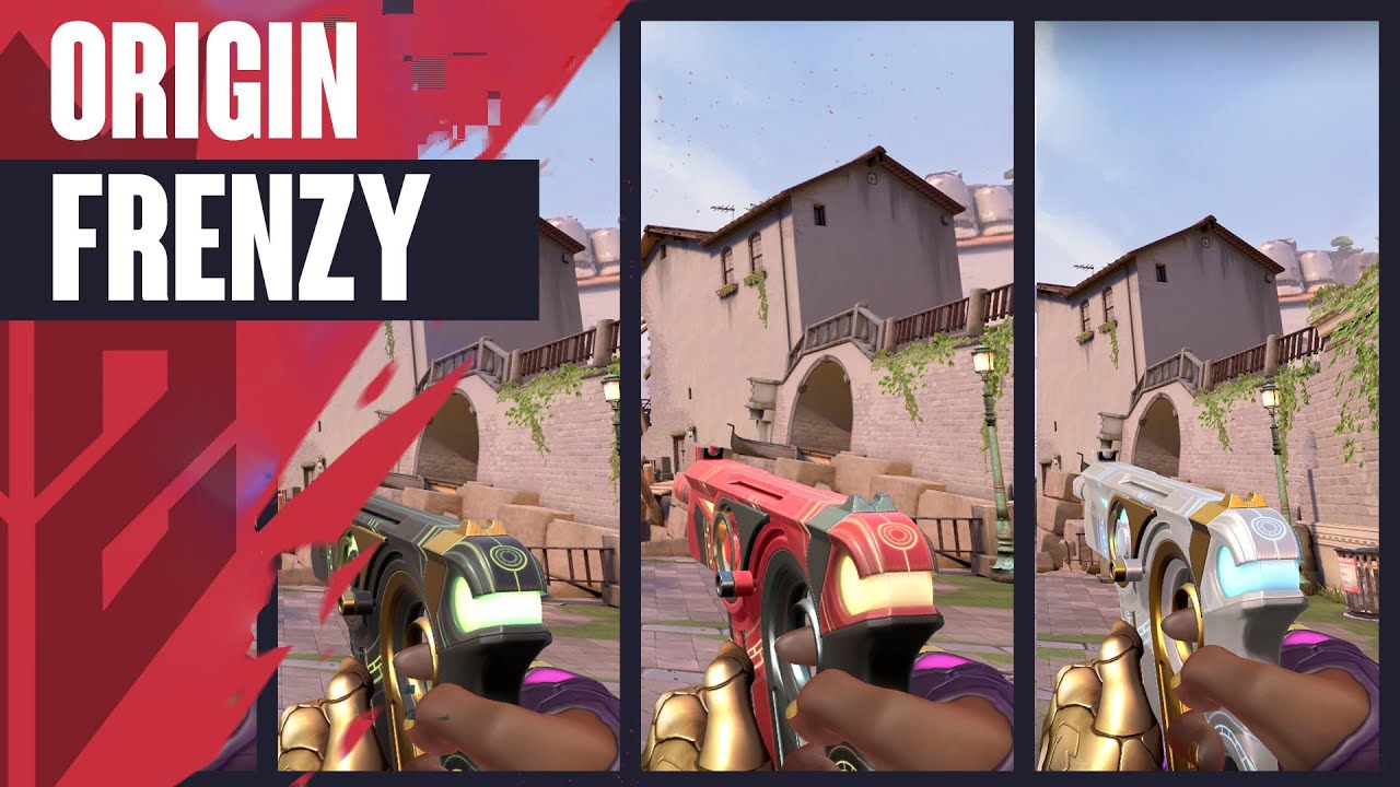 Origin Frenzy Skin Showcase - Valorant Origin Skins - YouTube