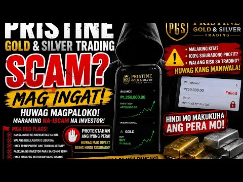Pristine Gold&Silver Trading- don't invest or stop investing  this platform it is a scam.