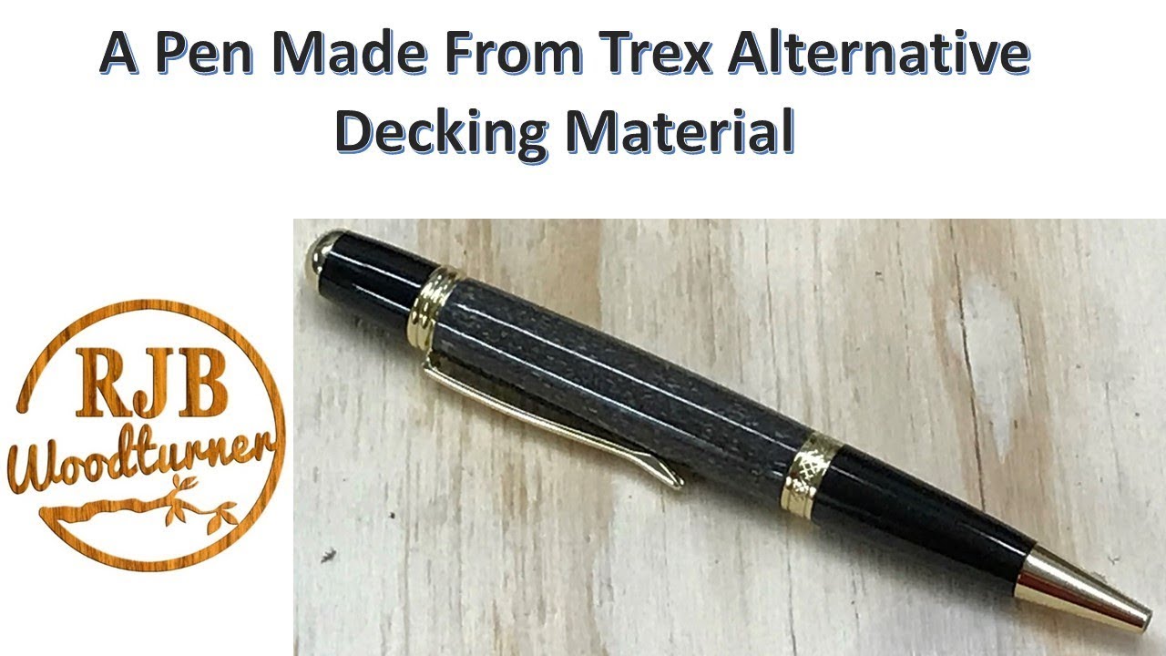 A Pen Made From Trex Alternative Decking Material - YouTube