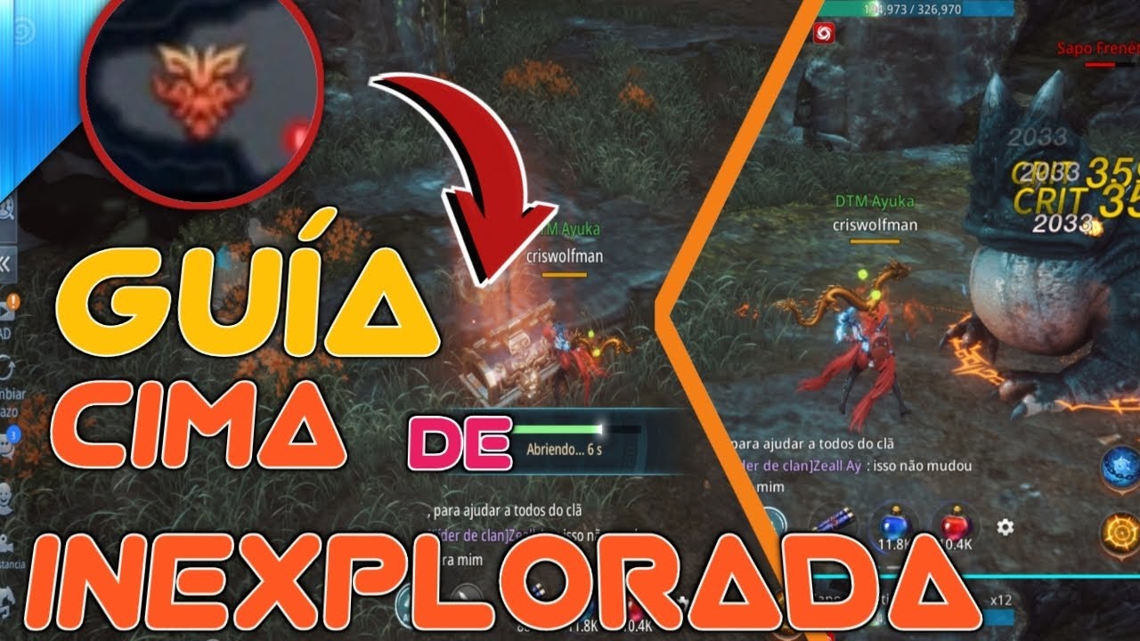 Mir4 - Guía avanzada de cima inexplorada(Horario de los BOSSES) - YouTube