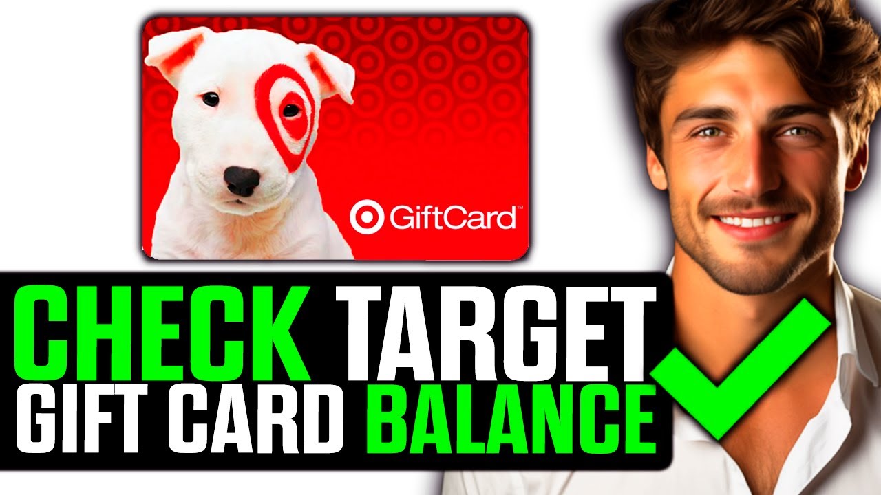 How To Check Target Gift Card Balance (2025) - Step by Step - YouTube