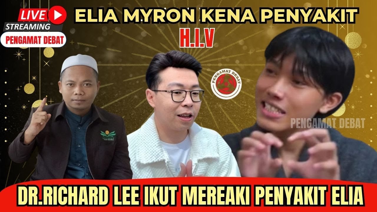 TERNYATA DR.RICHARD LEE IKUT MEREAKSI TENTANG KONDISI ELIA MYRON - YouTube