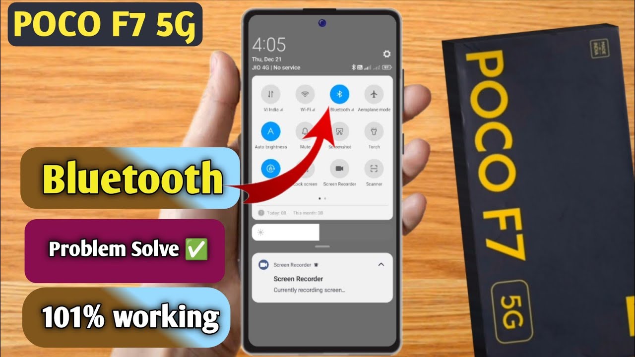 poco f7 5g bluetooth problem, poco f7 5g bluetooth connect problem ...
