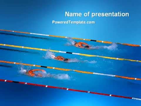 Swimming Competition PowerPoint Template by PoweredTemplate.com - YouTube