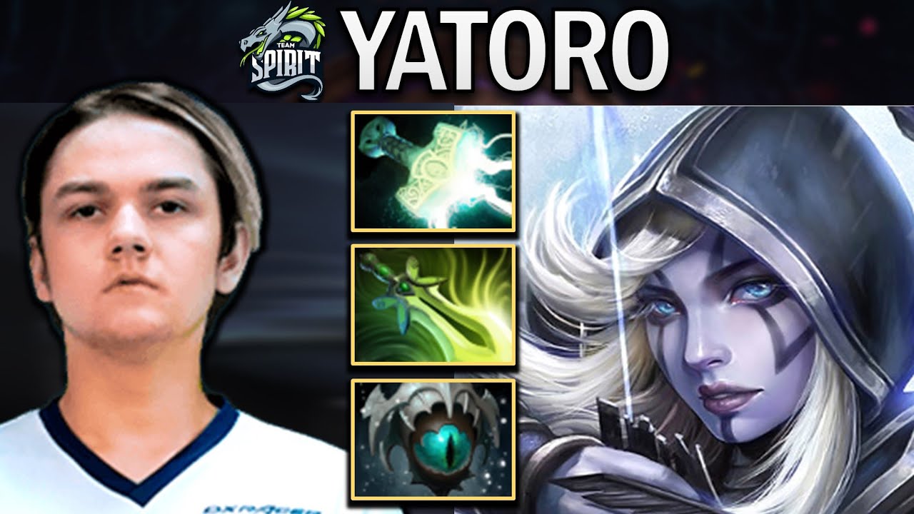 SPIRIT.YATORO DROW RANGER WITH MJOLNIR-SKADI - DOTA 2 7.30 GAMEPLAY ...