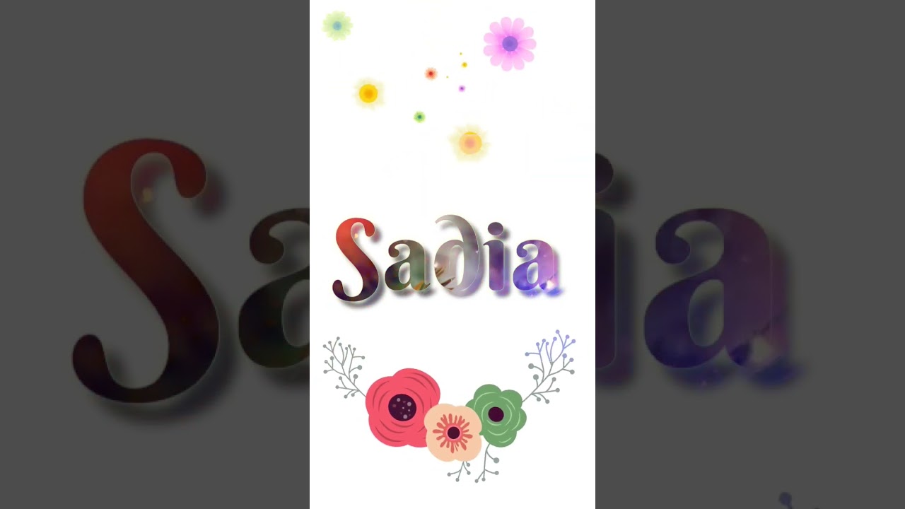 Letter Sadia Wallpaper Custom Neon Signs