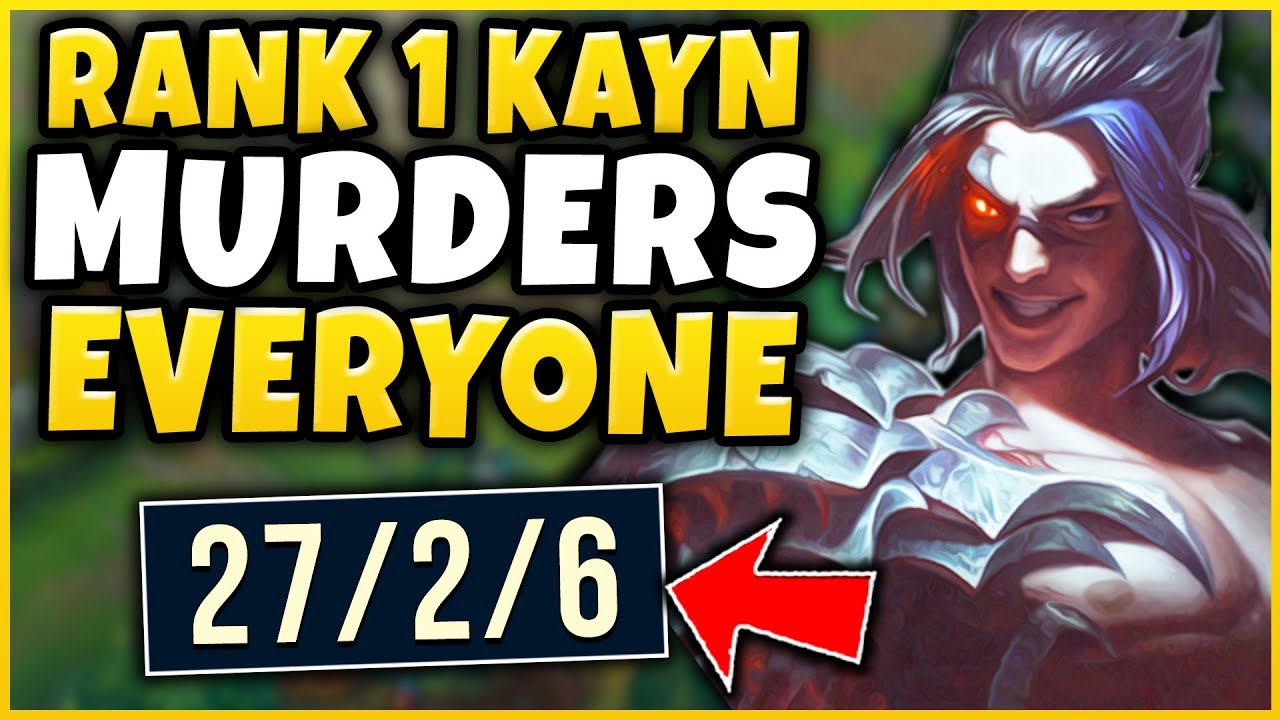 MASSIVE 27 KILL GAME WITH NEW JUNGLE PATH FT. #1 KAYN WORLD - League of ...