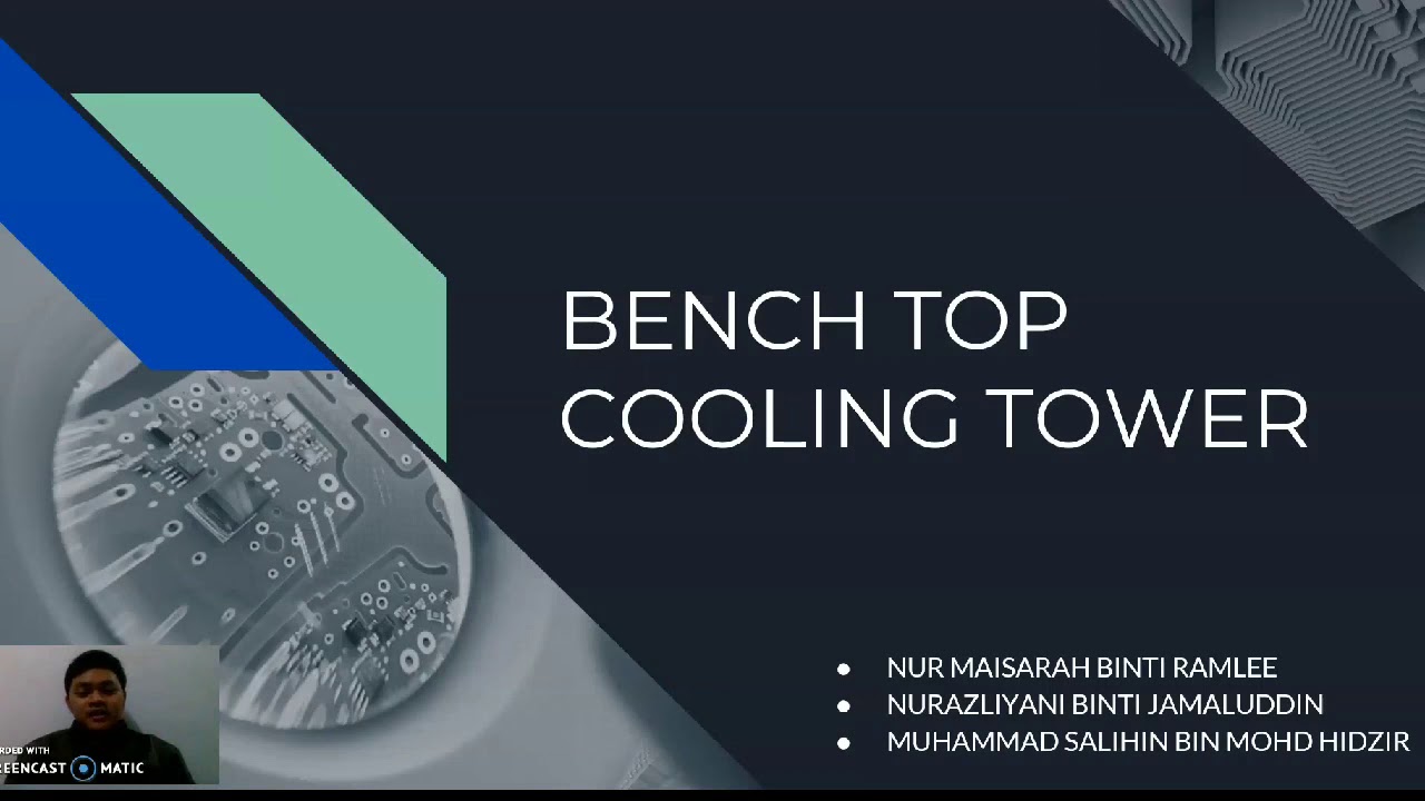 Bench Top Cooling Tower G7 - YouTube