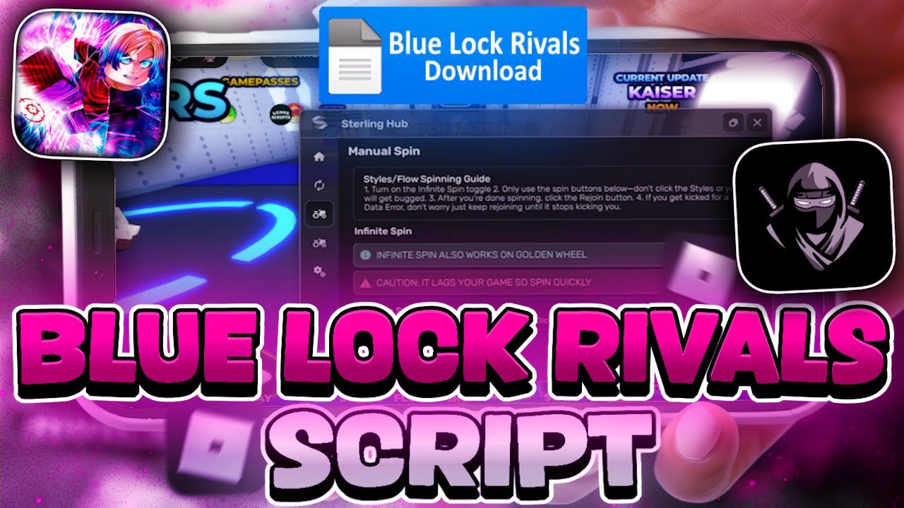 Blue Lock Rivals SCRIPT - Rollback Spin, Auto Spin, Infinite Spin, Auto ...