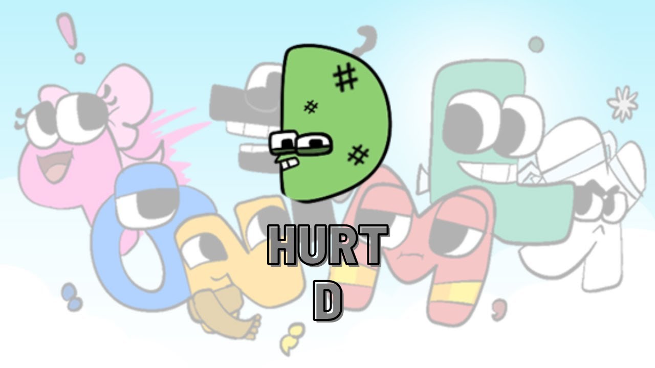 How to get hurt D in find the alphabet lore morphs roblox - YouTube