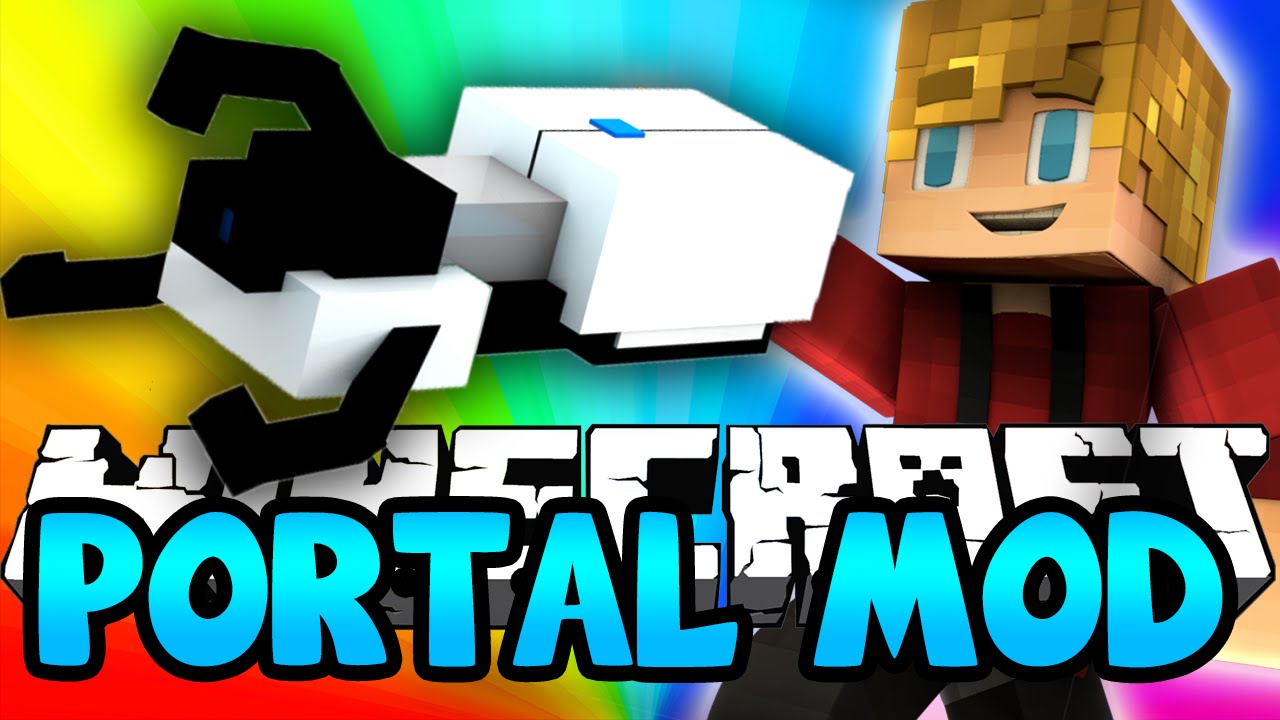 Minecraft Mods: Portal Mod Battle! (Minecraft Portal Mod Challenge ...