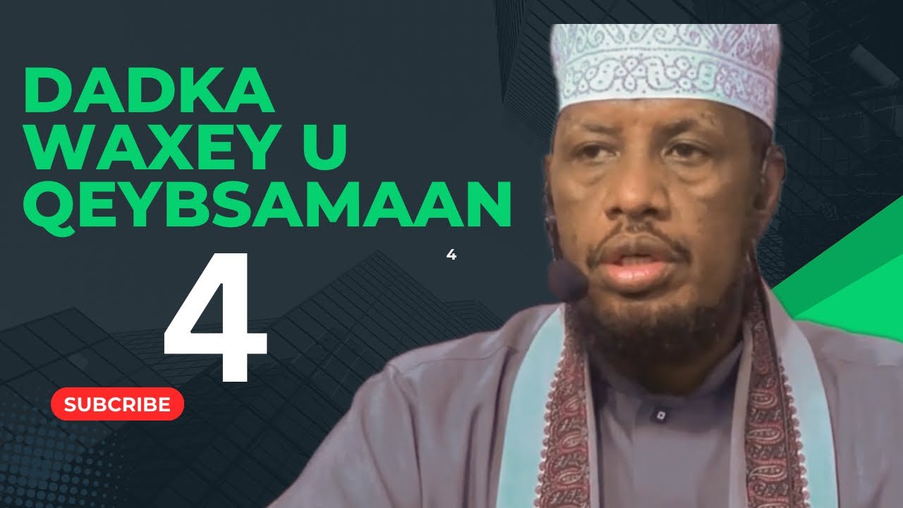 Dadku waxey u qeybsamaan 4 sheeq maxamed cabdi umal - YouTube