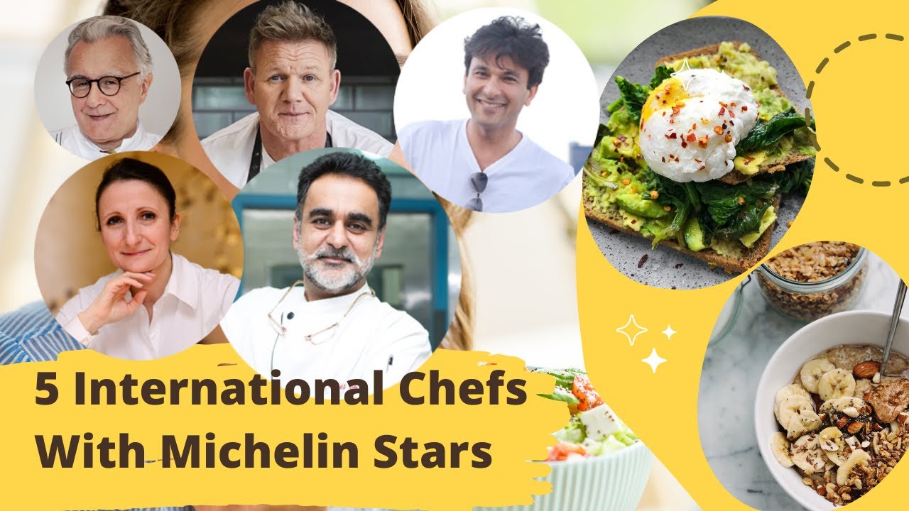 5 International Chefs With Michelin Stars - YouTube