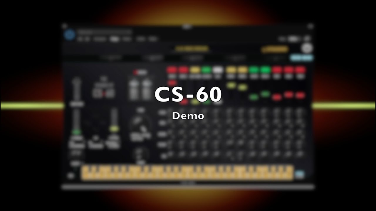 LFOAudio - CS60 Demo VST AU plugin - YouTube