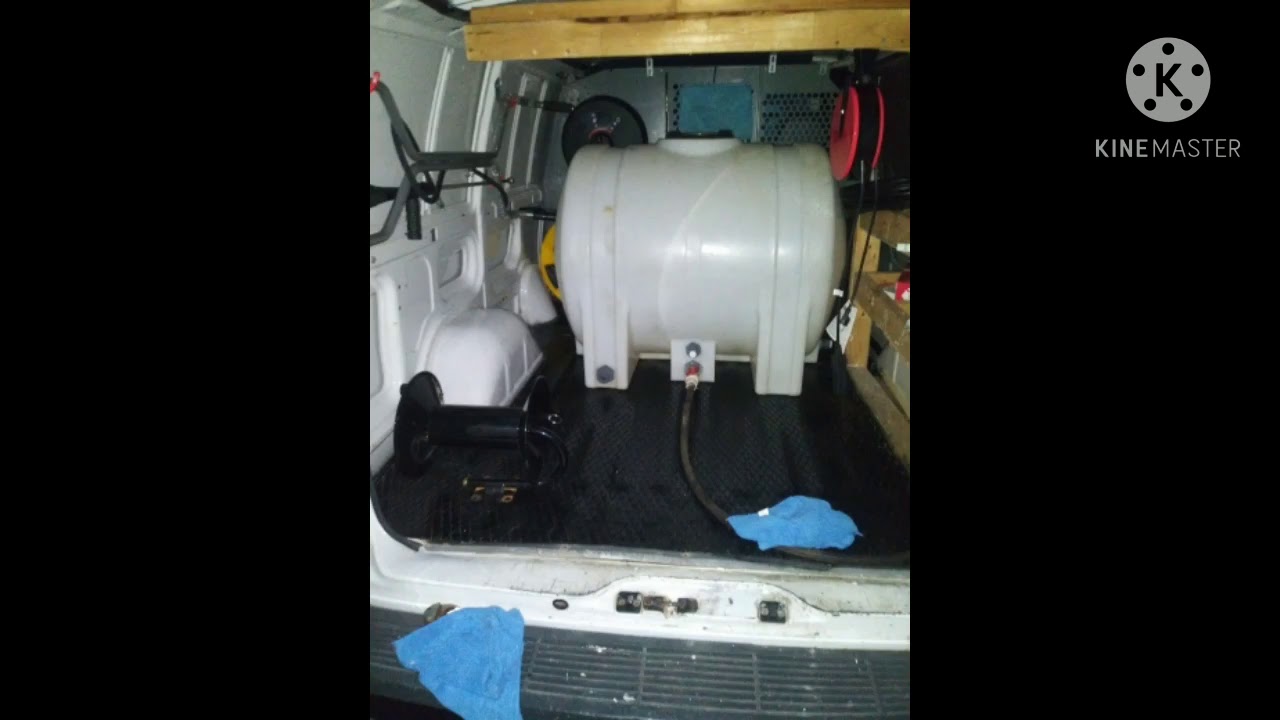 Mobile Detailing Astro van Set up pt.2 - YouTube