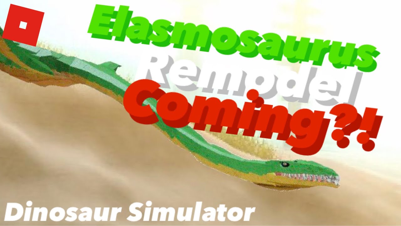 Elasmosaurus Remodel Coming?! + Alien Irritator Gameplay!! - Dinosaur ...