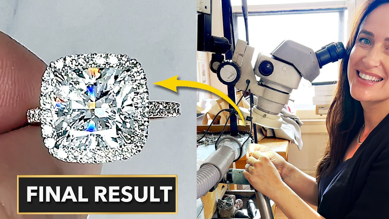 Discover the SECRET to Making Your Diamond Ring POP! - YouTube