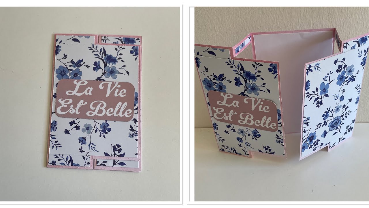 TUTO CARTE FLIP FLAP FACILE / 100% ACTION - YouTube