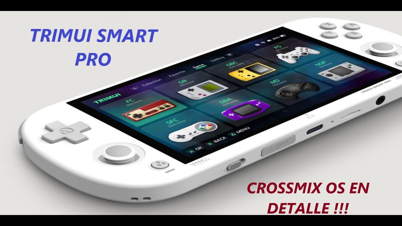 CROSSMIX OS PARA TRIMUI SMART PRO EN DETALLE !!! (CONFIGURACION Y ...
