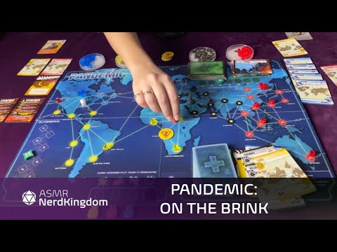 ASMR Board Game Let's Play - Pandemic: On The Brink (Soft Spoken ...