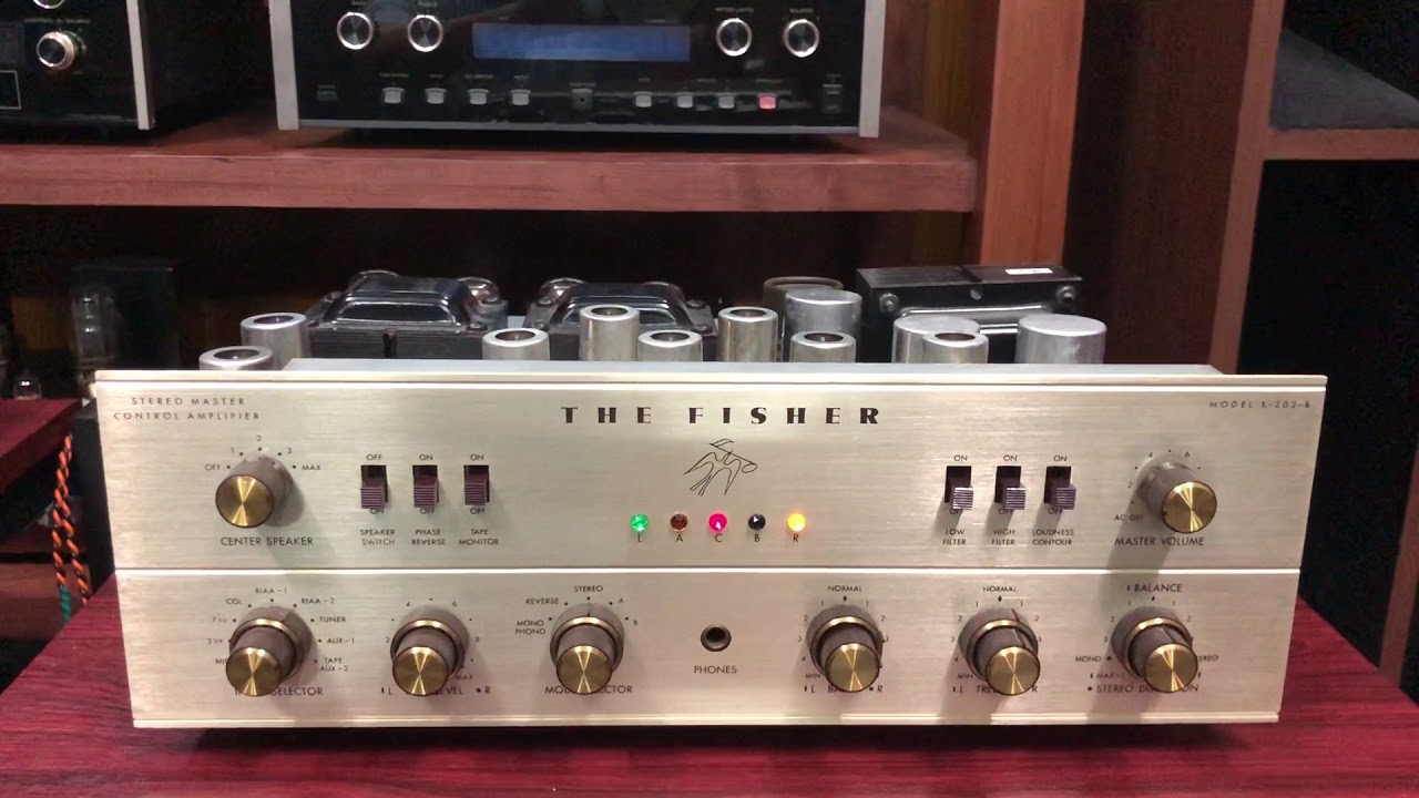 Int THE FISHER X-202-B On Test by Tho Audio - YouTube