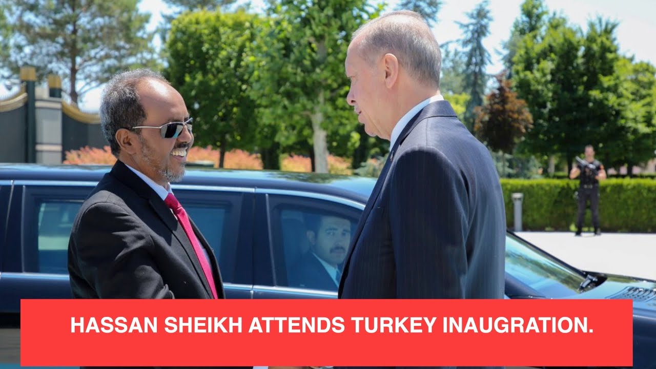 HASSAN SHEIKH ATTENDS TURKEY INAGURATION. - YouTube