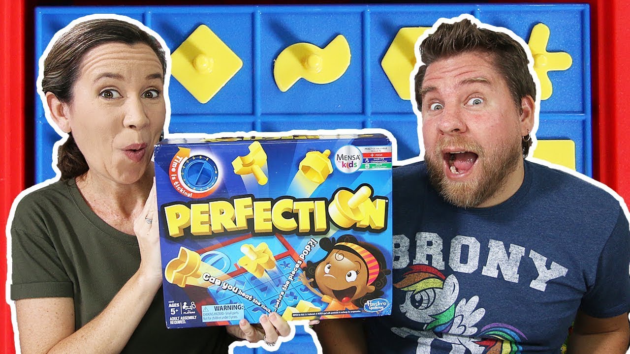 Perfection Game - Can You Get Every Piece In??? - YouTube